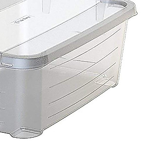 Life Story Clear Closet Organization Storage Box Container, 14 Quart (6 Pack)