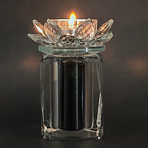 Contid Mini Urns Crystal Ashes Cremation Keepsake Photo Urn Small Urns Cremation Funeral Picture Ashes Holder Urns for Human or Pet to Remember Your Loved One Lost