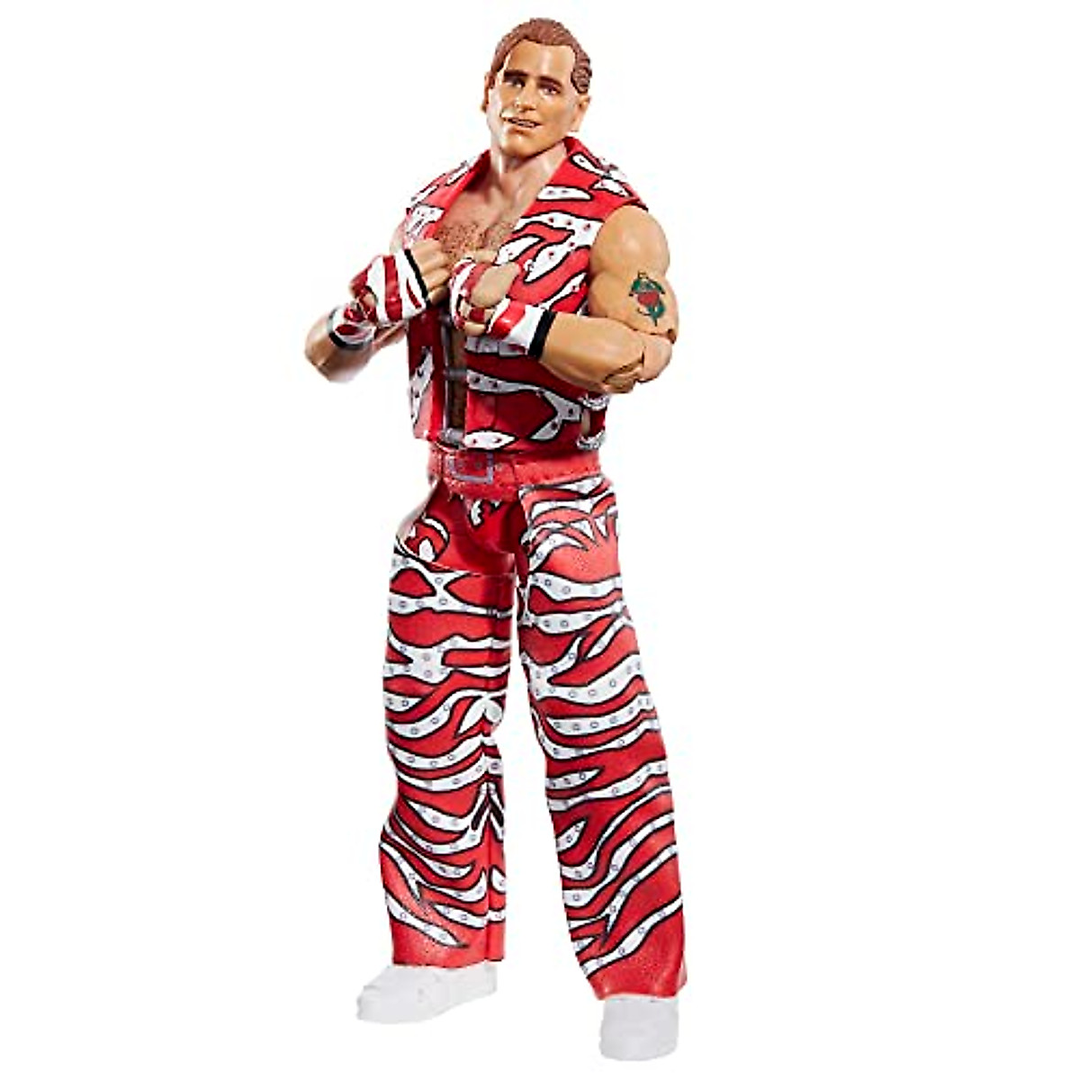Mattel WWE Action Figures | WWE Shawn Michaels Ultimate Edition Fan TakeOver Collectible Figure with Accessories | Gifts for Kids and Collectors [Amazon Exclusive]