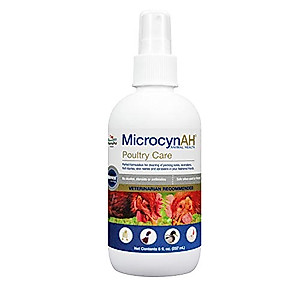 Manna Pro MicrocynAH Poultry Wound & Skin Care Liquid, 8 oz