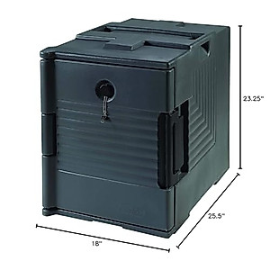 Winco Insulated Food Transporter,Gray