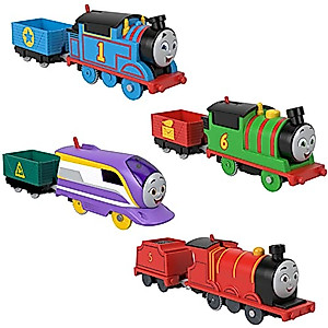 Fisher-Price Thomas & Friends Motorized Train Engine Set for Preschool Kids Ages 3 and up