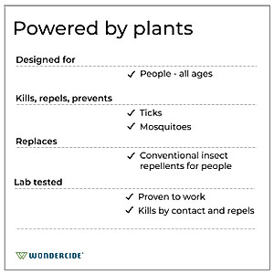 Wondercide - Mosquito, Tick, Fly, and Insect Repellent with Natural Essential Oils - DEET-Free Plant-Based Bug Spray and Killer - Safe for Kids, Babies, and Family - Lemongrass 2-Pack of 4 oz Bottle
