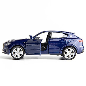 RMZ City 1:36 Scale for Diecasting Alloy Car Model Maserati Levante Toy Car, Pull Back Vehicles Toy Car for Toddlers Kids Boys Girls Gift Blue