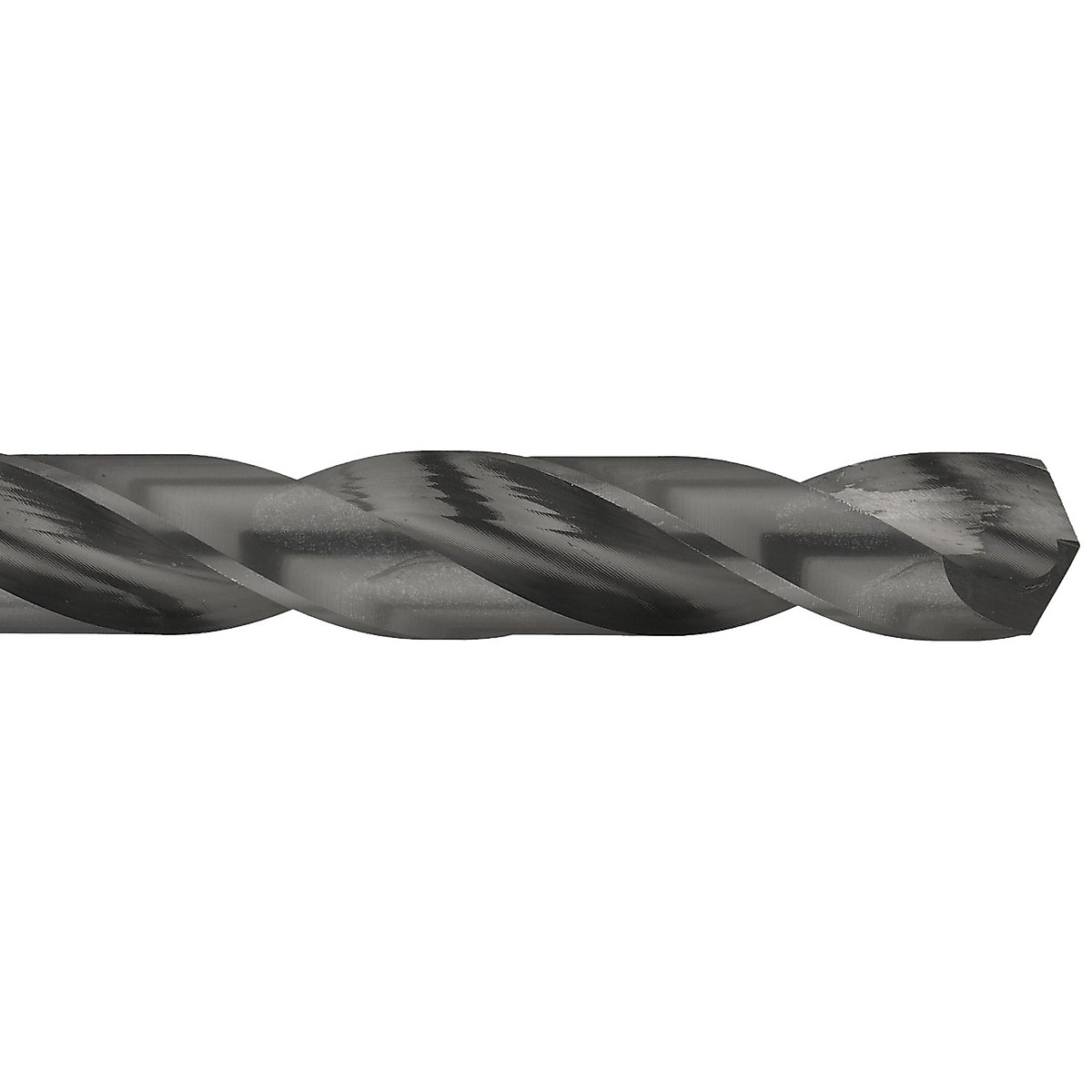 Chicago Latrobe 150ASP High-Speed Steel Jobber Length Drill Bit, Black Oxide Finish, Round Shank, 135 Degree Split Point, 3/32" Size (Pack of 12)