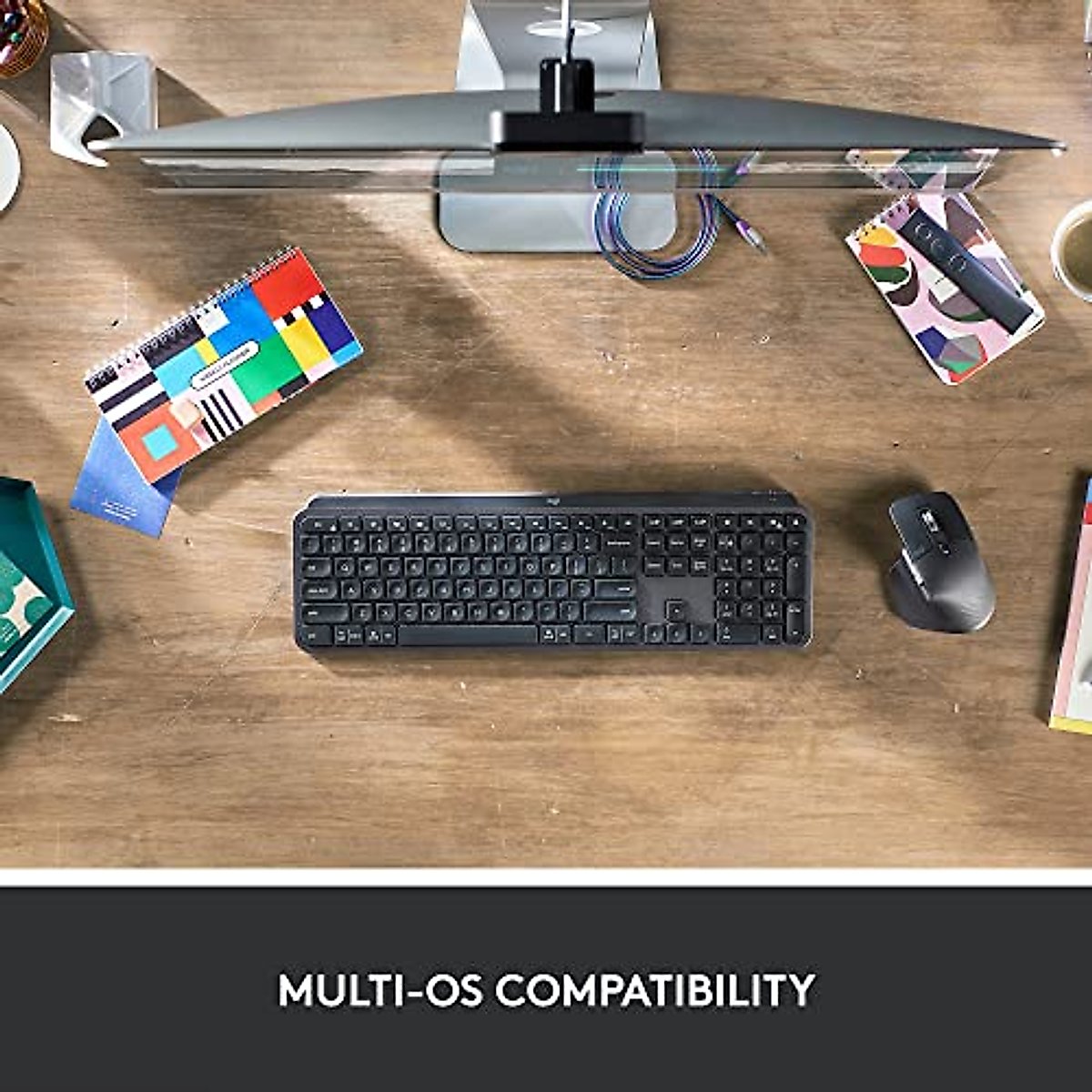 Logitech MX Keys & MX Master 3 Mouse for Business Combo, Wireless, Ergonomic, Secured Logi Bolt Technology, Bluetooth, Globally Certified, Windows/Mac/Chrome/Linux - Graphite