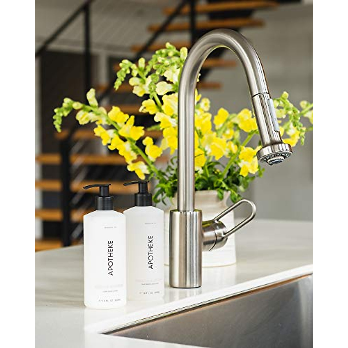 APOTHEKE Luxury Scented Lotion, 10 oz - Nourishing, Moisturizing, & Hydrating for Hand & Body, Enriched Aloe Vera, Plant Based for Dry Skin (Charcoal)