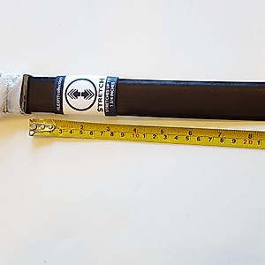 Axesoria Men's Vegan Reversible Belt Gunmetal Buckle Black/Tan 32/34