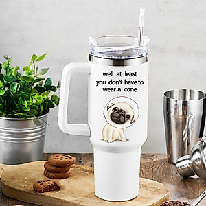 JERIO Get Well Soon Gifts for Women Men, After Surgery Recovery Gift,Get Well Gifts for Women After Surgery, Cancer Gifs, Feel Better Giftss for Family Friend 40oz Tumbler With Handle