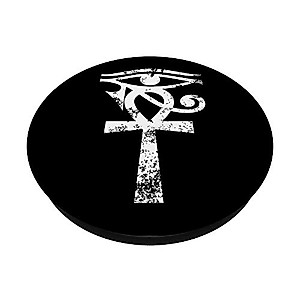 Ancient Egyptian Horus Eye Ankh Egypt Archaeologist History PopSockets PopGrip: Swappable Grip for Phones & Tablets