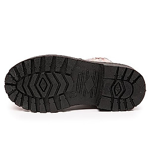 GUOCHENXY Kids Boots - Big Kid, Unisex, White, Size 2.5