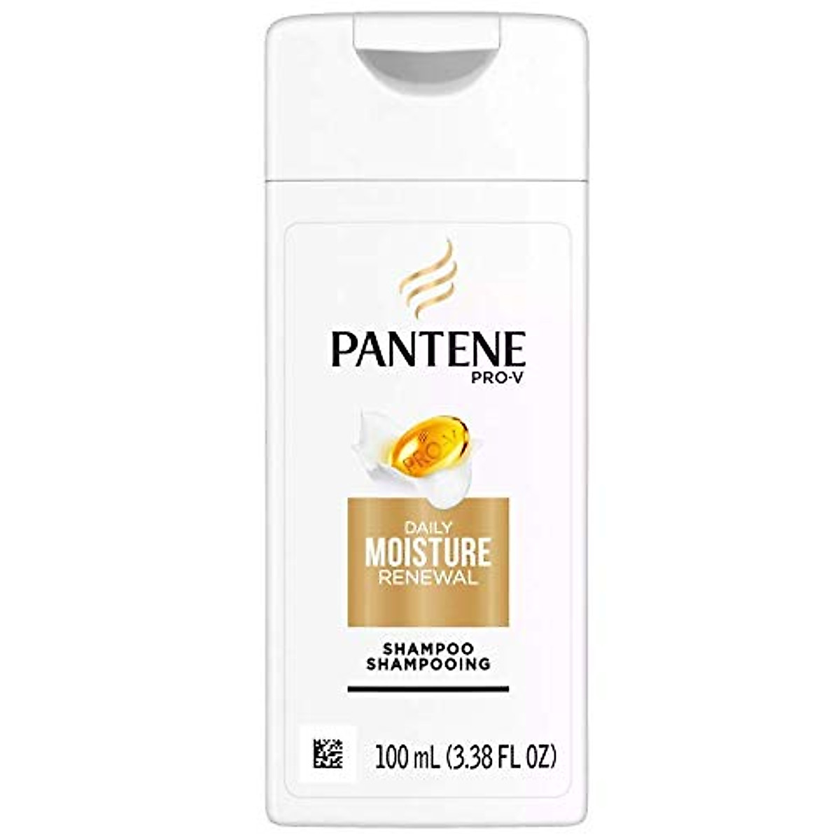 Pantene Shampoo & Conditioner Bundle, Daily Moisture Renewal, 3.38 Oz Travel Size (3 Duo Sets)