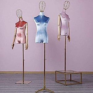 Mannequin Display Stand Female Mannequins Model Clothing Display Stand Mannequin Body Dummy Model ( Color : B ) (A )