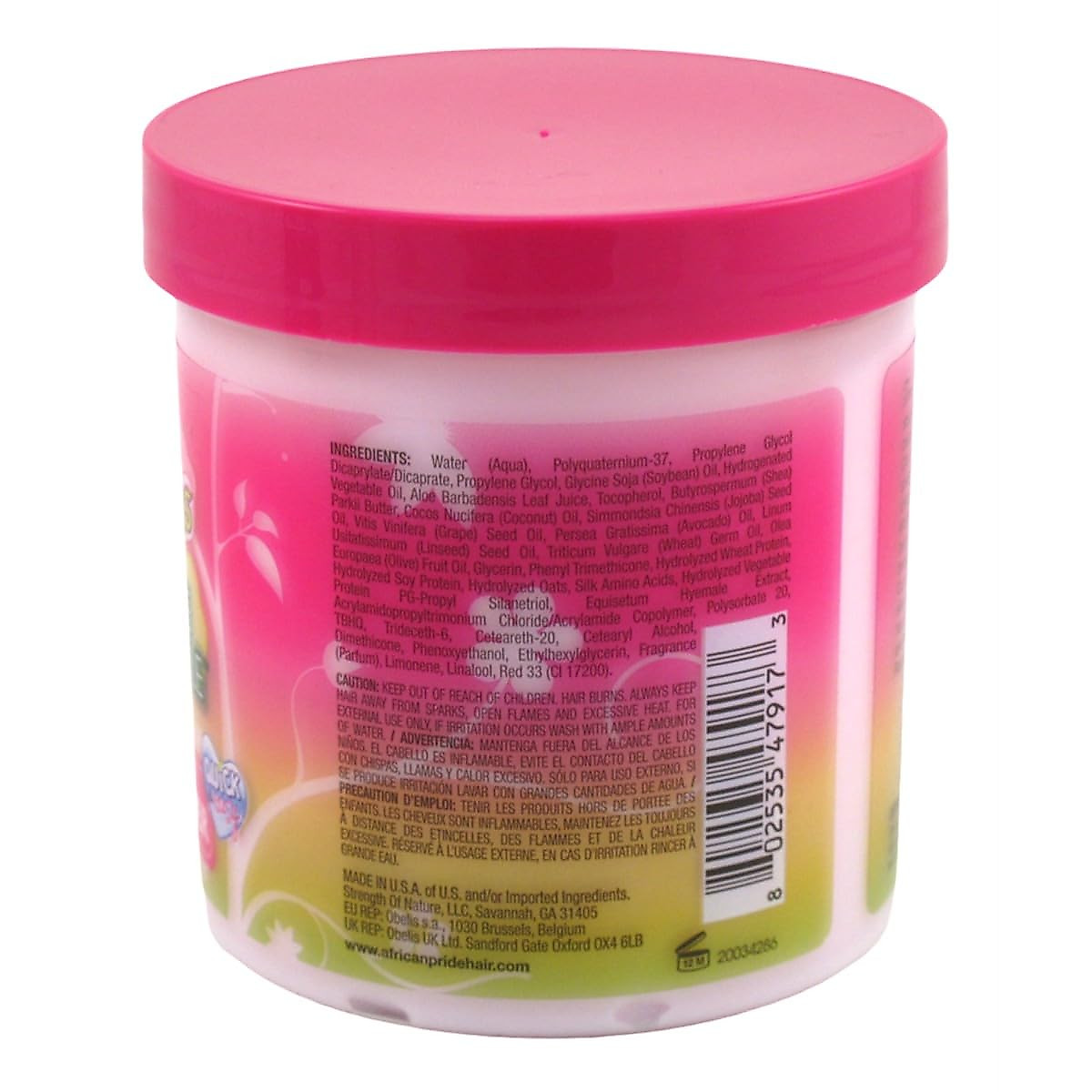 African Pride Dream Kids Olive Miracle Leave-In Conditioner 15 oz(Pack of 2)