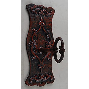 Iron Skeleton Key Coat Hook