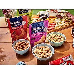 PLANTERS Cashews Cinnamon & Brown Sugar, Party Snacks, 5 Oz Bag