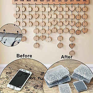 SAKRNIC 1 Inch Black S Hooks – 100 Pack Mini S Hooks for Hanging | Small S Hooks for Hanging Ornaments, Crafts, and More