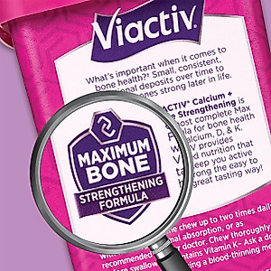 Viactiv Calcium Supplement Soft Chews, Milk Chocolate & Caramel, 200 Count