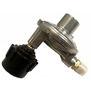 Hiland THP-GSL-REG 1/2 Fitting Gas Supply Line and Regulator for Tall Patio Heater, One Size, Grey