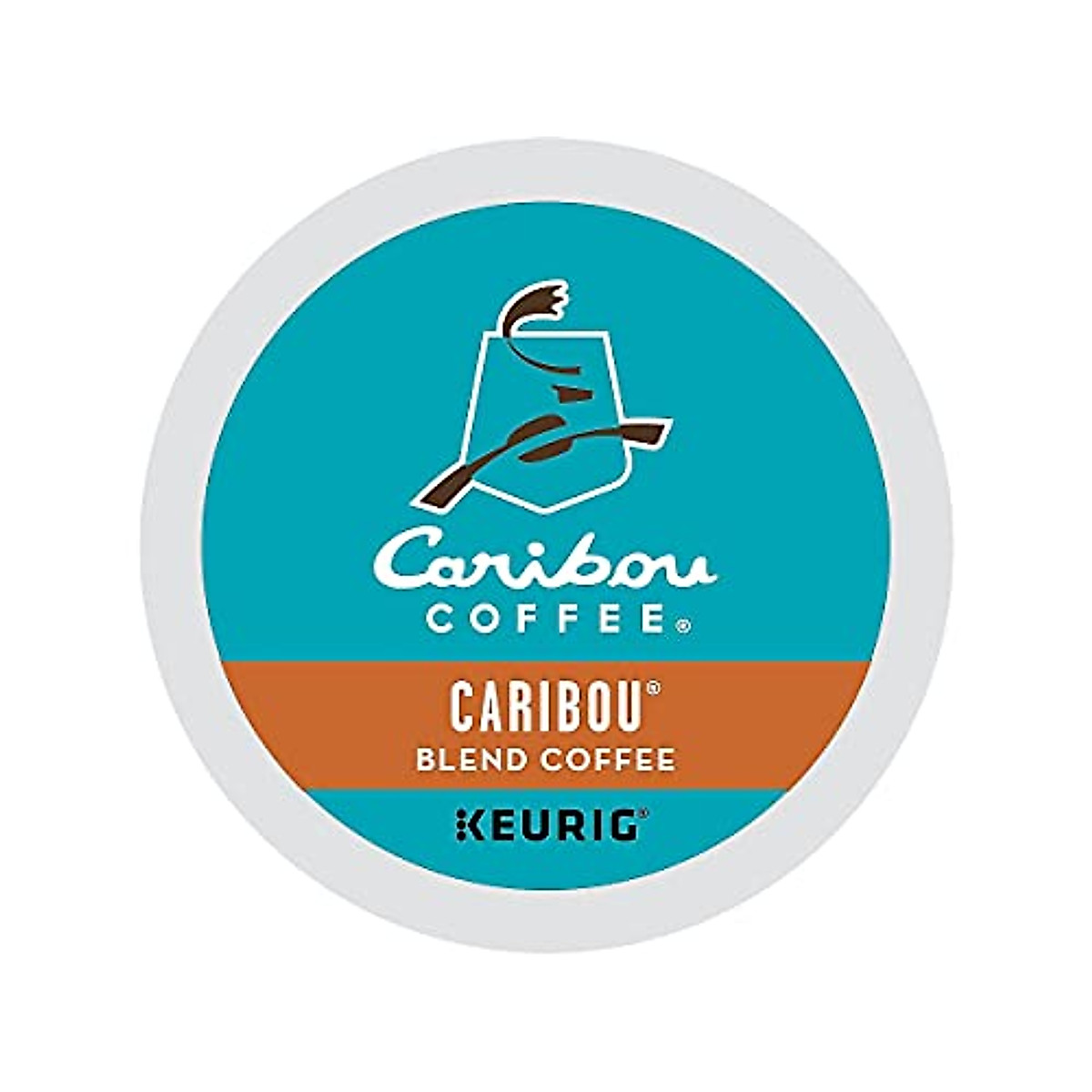 Caribou Coffee Caribou Blend, Keurig Single-Serve K-Cup Pod, Medium Roast Coffee Pods, 44 Count