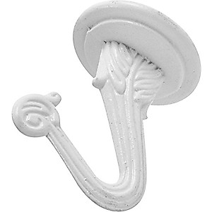 OOK Alloy Steel 534516 50340 Swag Hooks, White
