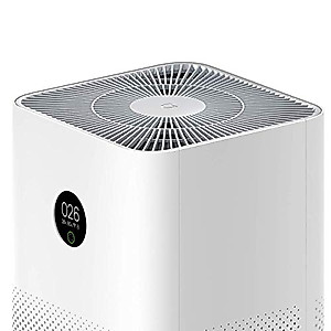 Mi Air Purifier 3H for home, high efficiency filter eliminate 99.97% smoke pollen dust, quiet for large space up to 484sq ft, for living room, bedroom