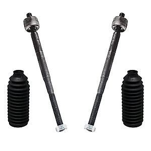 Detroit Axle - Front End 10pc Suspension Kit for 07-17 Jeep Patriot Compass, 09-12 Dodge Caliber, 2 Lower Control Arms w/Ball Joints 4 Outer Inner Tie Rods 2 Sway Bars 2 Boots Replacement