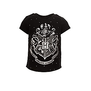 Harry Potter Hogwarts Big Girls 3 Pack T-Shirts Red/Black/Grey 18-20