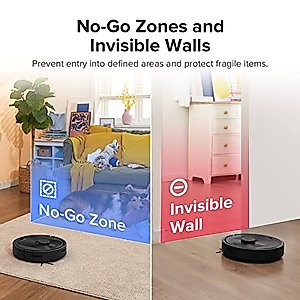 roborock Q5 Robot Vacuum Cleaner, Strong 2700Pa Suction, Upgraded from S4 Max, LiDAR Navigation, Multi-Level Mapping, 180 mins Runtime, No-go Zones, Ideal for Carpets and Pet Hair