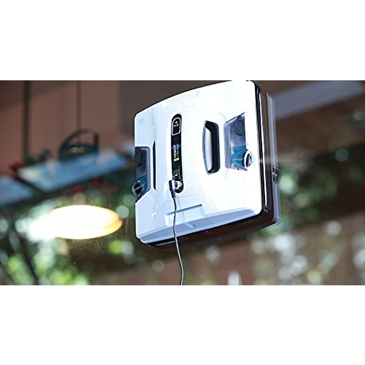 HOBOT-2S Window Cleaning Automatic Smart Robot with Dual Ultrasonic Water Spray and Control via Smartphone or Remote