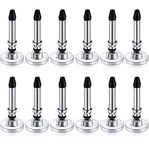 12 Pieces Universal Stylus Replacement Disc Tips Precision Round Shape Replaceable Stylus Pen Disc Tips for Touch Screen Devices