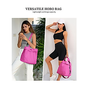 MEYFANCY Women Tote Bag Large Shoulder Bag Top Handle Handbag with Adjustable Strap for Gym, Work, Travel