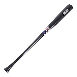 Marucci Sports - Black Maple Professional Cut USA, 33, Adult Wood Bat, Wood Bat (MBMPCUSA-33)