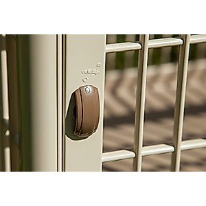 IRIS Plastic Animal Cage, Beige, Small