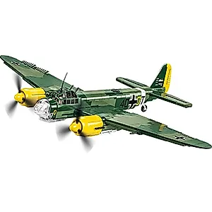 COBI Historical Collection World War II Junkers JU-88 Plane, 1180 pcs