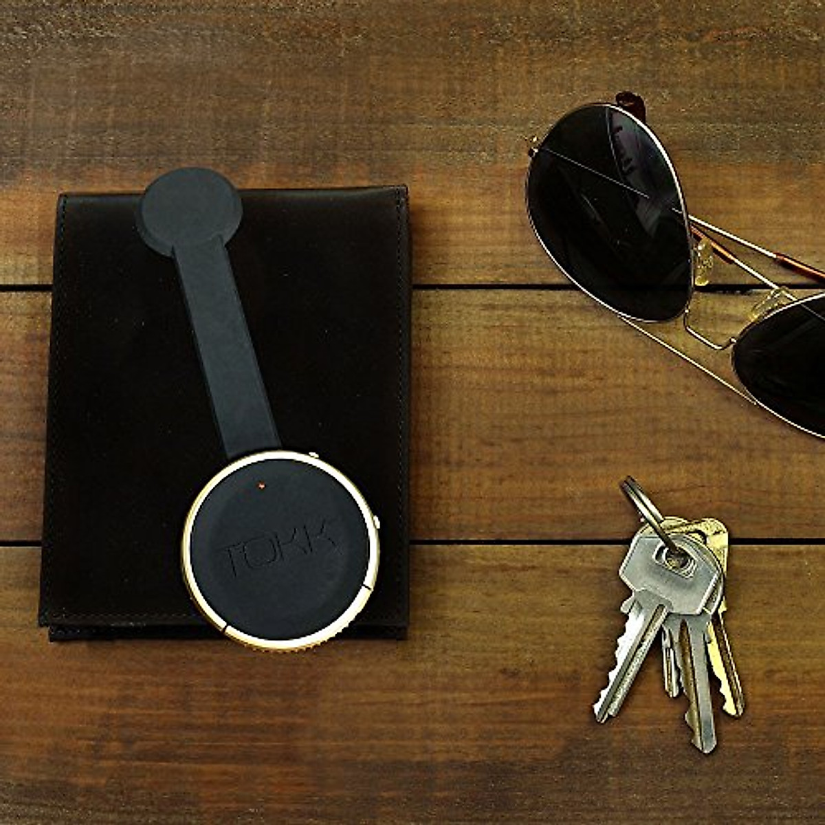 TOKK Smart Wearable Assistant Hands-Free Bluetooth Speaker Phone, Black (TOK-00329)