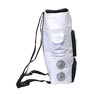 Fun Costumes Adult Astronaut Backpack Standard White
