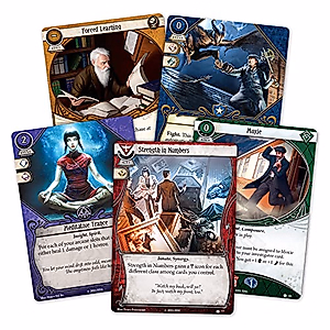 Fantasy Flight Games Arkham Horror The Card Game Edge of The Earth Investigator Expansion - Unleash New Terrors! Lovecraftian Cooperative LCG, Ages 14+, 1-4 Players, 1-2 Hour Playtime, Made
