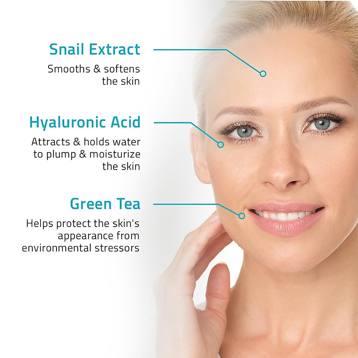 YEOUTH Day Night Cream for Face with Hyaluronic Acid, Snail Mucin and Copper Tripeptide,Hydrating Moisturizer Face Cream for Women and Men 4oz