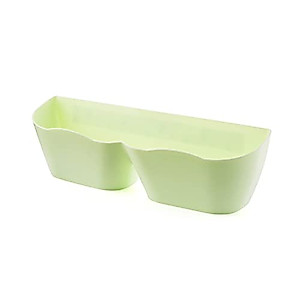 MACIMO Wall Mounted Shoe Hanger Shoe Organizer Shelf Hanging Shoe Storage Rack Shoes Organizers (Color : Green)