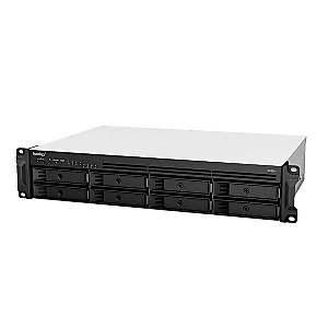 Synology RackStation RS1221+ Rack Mount NAS Server Bundle with Rail Kit, Ryzen CPU, 32GB Memory, 32TB HDD, Synology DSM Operating System, iSCSI Target Ready