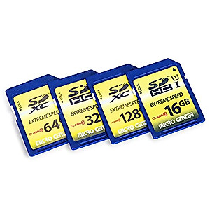 32GB Class 10 SDHC Flash Memory Card Full Size SD Card USH-I U1 Trail Camera Memory Card by Micro Center