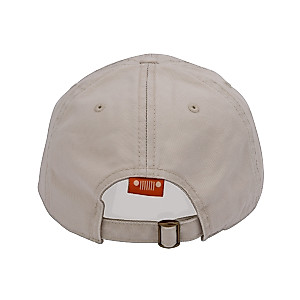 Jeep Vintage Dog Logo Garment Washed Hat Classic Design DSC Original | Cool Stuff (Stone)