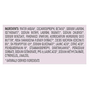 Love Beauty and Planet Vegan Collagen Moisture Shampoo Murumuru Butter & Rose Pack of 4 for Color-Treated Hair Vibrancy, 13.5 oz