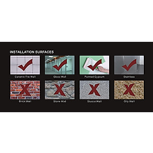 Simple Tile - DIY Peel and Stick Genuine Marble Mosaic Tile for Kitchen and Bathroom Backsplash, Carrara White 2"X4" Big Brick Deep Belveled, 12"X12"X1/4", Polished (Sample 12"X4")