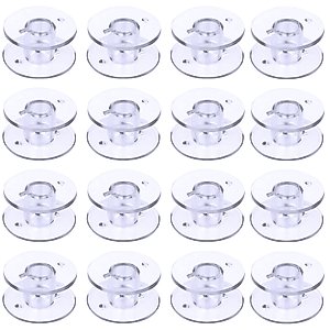 100 Pcs Bobbins, Bobbins for Sewing Machine, Plastic Bobbin, Sewing Bobbins Class 15 Bobbins, Bobbins for Singer Sewing Machine Bobbins for Sin-ger/Bro-Ther