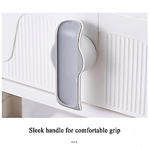 YUEGOO Kitchen Sinks Solid Under Sink Storage Cabinet Organizer Drawer, for Bathroom and Kitchen Under Bathroom Sink Organizers and Storage Under Sink Rack Shelf/White/29 * 39 * 36.5cm