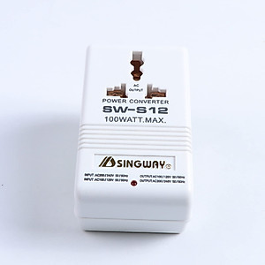 110V to 220V 100W Voltage Converter Travel Adapter, Power Converter AC 110V to 220V Step-Up & Down Voltage Converter Transformer