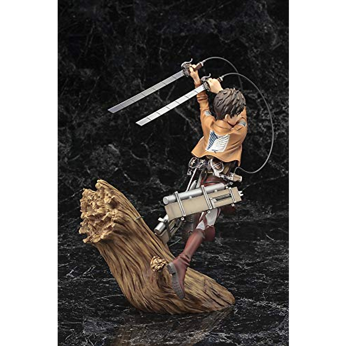 Kotobukiya Attack On Titan: Eren Yeager (Renewal Package Variant) ArtFX J Statue, Multicolor