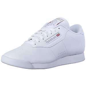 Reebok Women's Princess Sneaker, White, 9 W